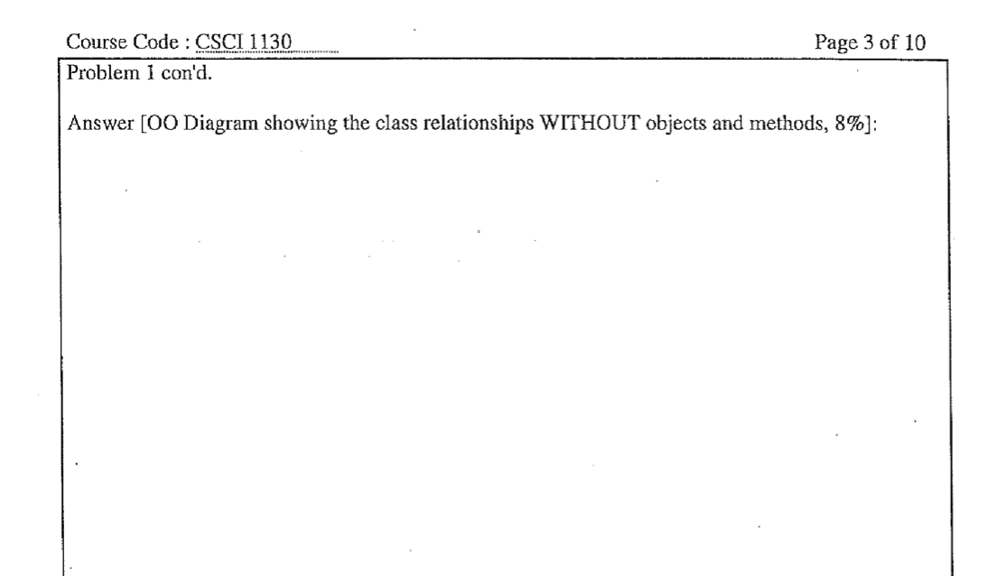 Solved Problem 1: Code Comprehension [20\%] Show the output | Chegg.com