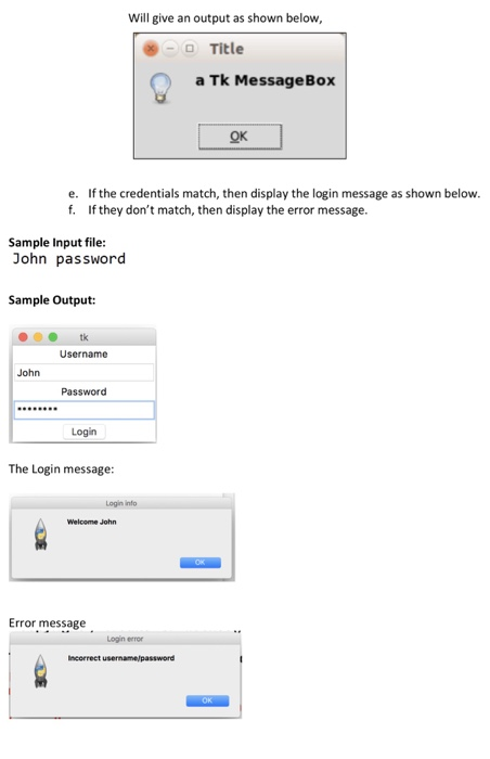 Solved In-lab assignment #8 Topics: Python GUI Due: due in | Chegg.com Solved In-lab assignment #8 Topics: Python GUI Due: due in | Chegg.com