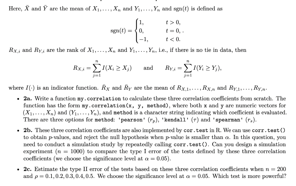 2. Simulation experiments in statistical inference | Chegg.com