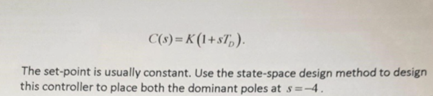 Solved A classical control scheme for a DC motor based | Chegg.com