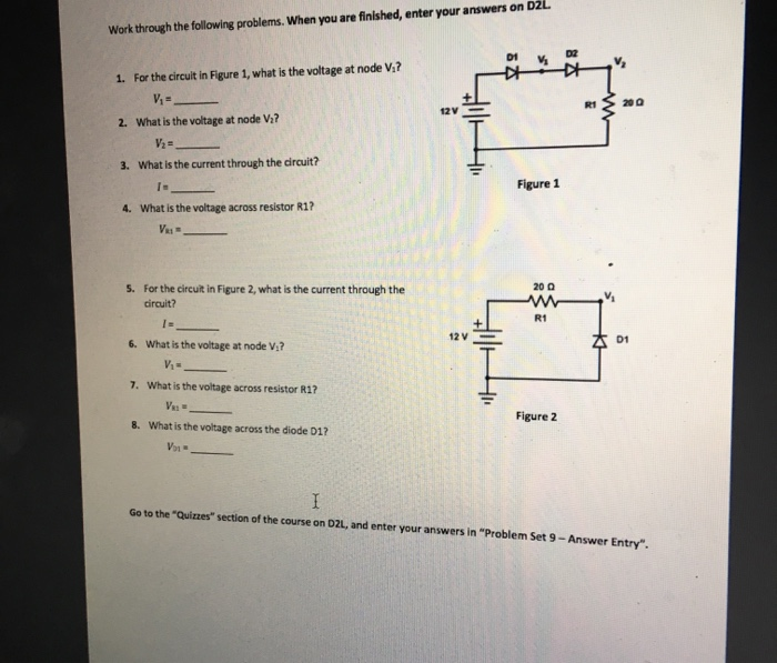 Solved Work through the following problems. When you are | Chegg.com