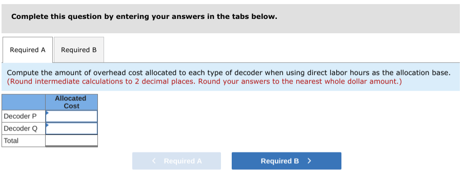 Solved Exercise 5-7A Comparing an ABC system with a | Chegg.com