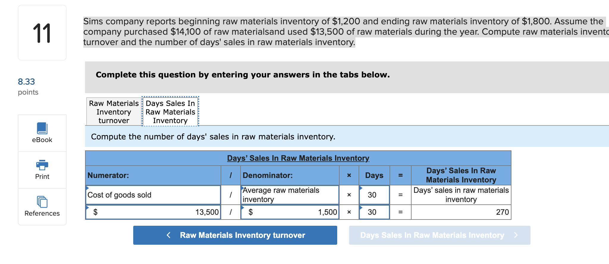 Solved Sims company reports beginning raw materials | Chegg.com Solved Sims company reports beginning raw materials | Chegg.com