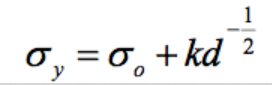 Solved Given the Hall-Petch equation: Let sigma a = 250 MPa, | Chegg.com