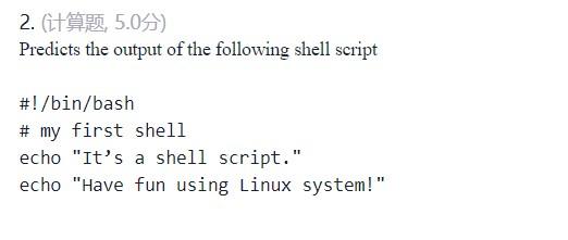 Solved I will give thumbs up for it .. Topic:Linux operating | Chegg.com