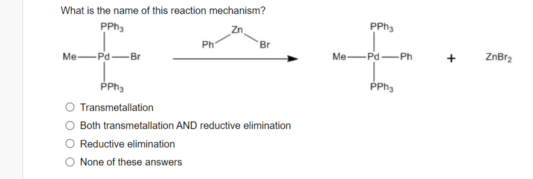 Solved PPh3 What is the name of this reaction mechanism? | Chegg.com