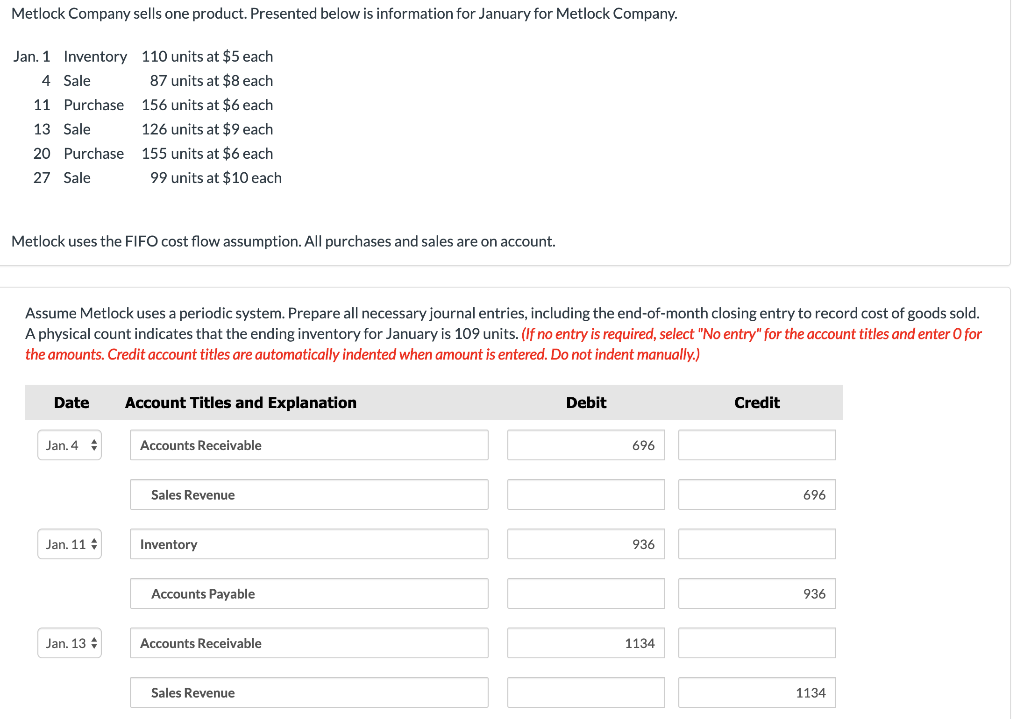 Solved Metlock Company sells one product. Presented below is | Chegg.com Solved Metlock Company sells one product. Presented below is | Chegg.com