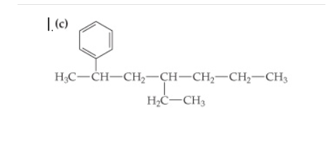 Solved 1. (C) H2C-CH-CH2-CH-CH2-CH2-CH3 HAC-CH Part C (c) | Chegg.com
