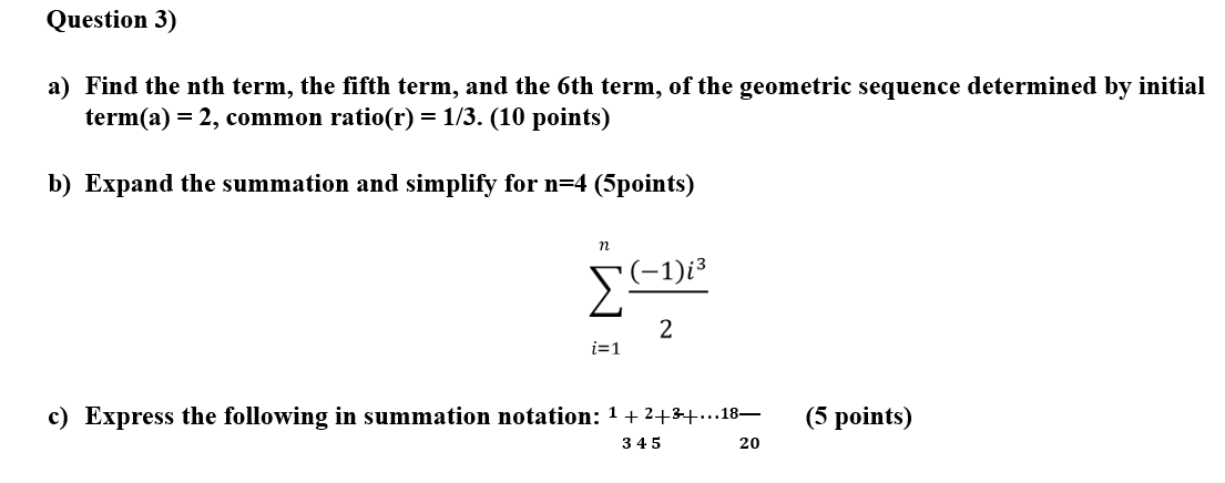 Solved a) A ladder has 10 rungs. The ladder tapers from | Chegg.com