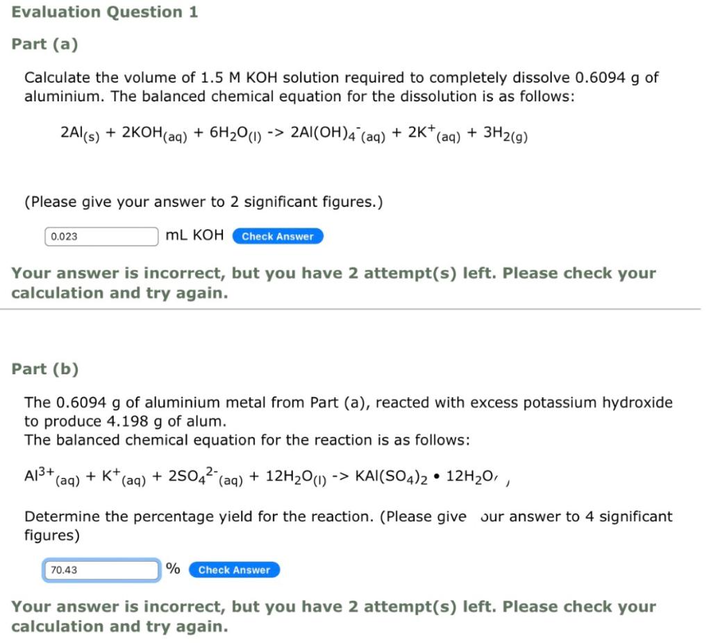 Solved Calculate the volume of 1.5MKOH solution required to | Chegg.com