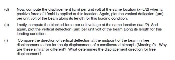 Solved Upload solutions to ONLY (d), (e), AND (f). May | Chegg.com