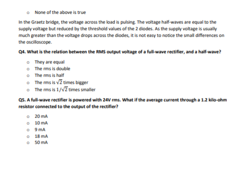 Solved FULL WAVE RECTIFIERS (LTspice Simulation Only) | Chegg.com