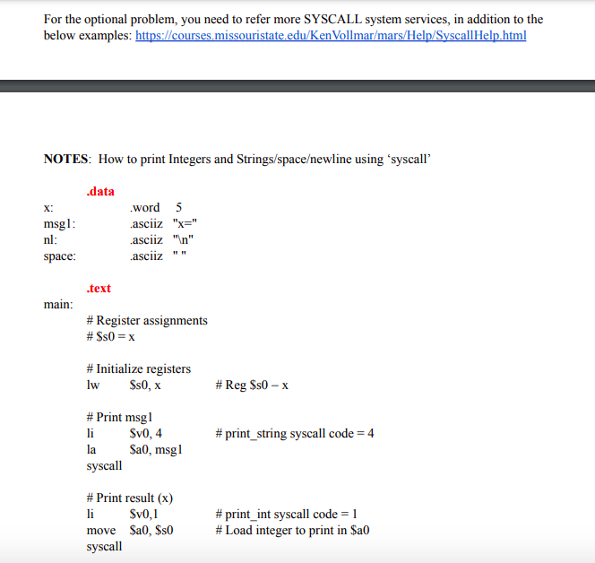 Task 1. Implement a procedure reverse in MIPS | Chegg.com Task 1. Implement a procedure reverse in MIPS | Chegg.com