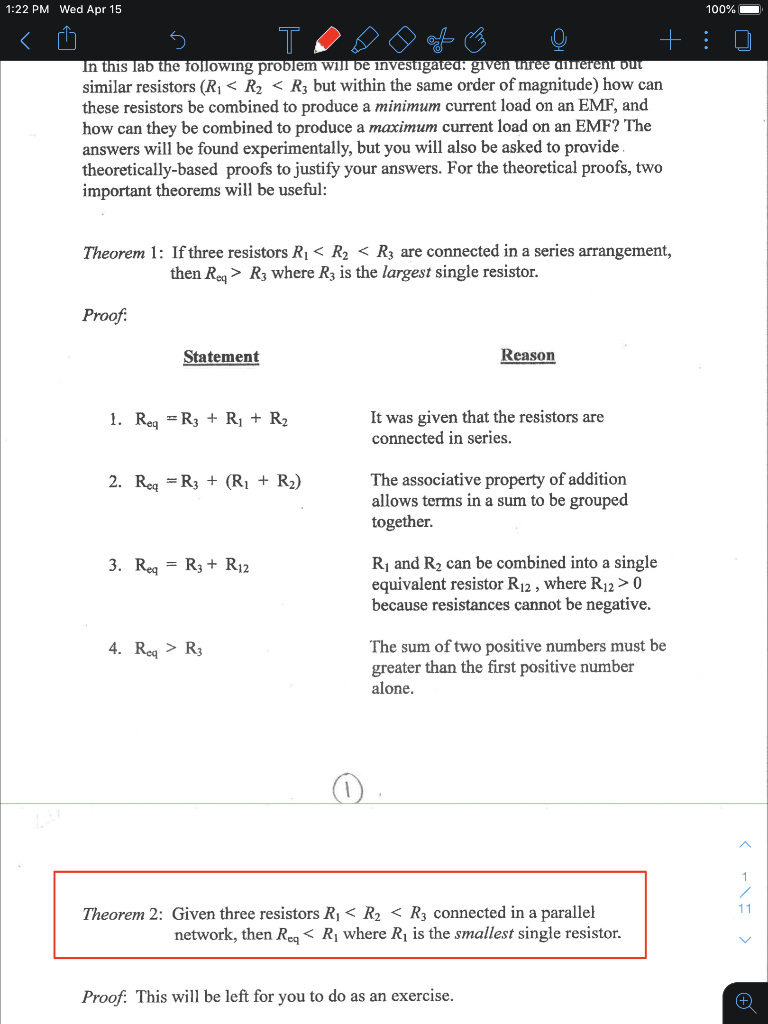 Solved Prove theorem 2 (Which is boxed in red) with the same | Chegg.com