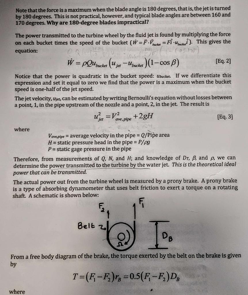 Solved Employing the linear momentum equation for a fluid | Chegg.com