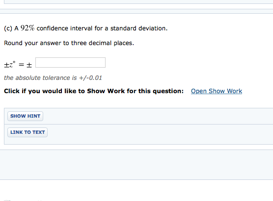 Solved Chapter 5, Section 2, Exercise 034 Find the z values | Chegg.com