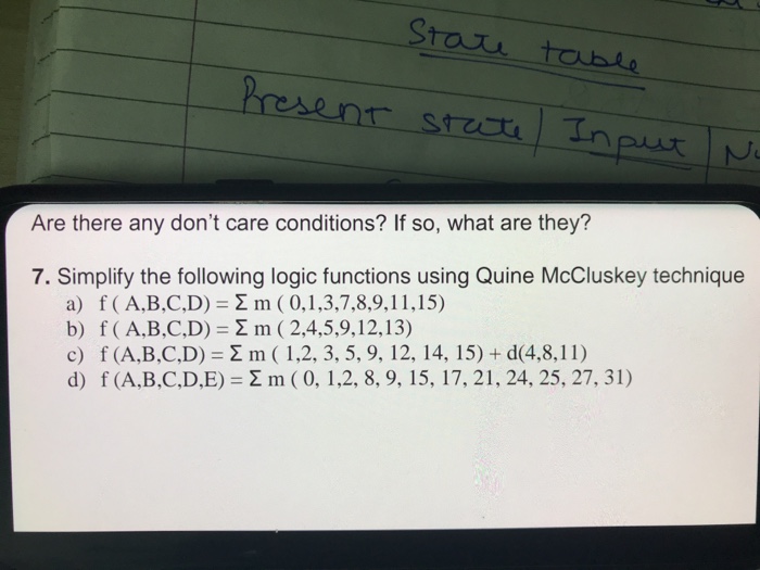 Solved How to do ques 7) c part dont care one. Please give | Chegg.com