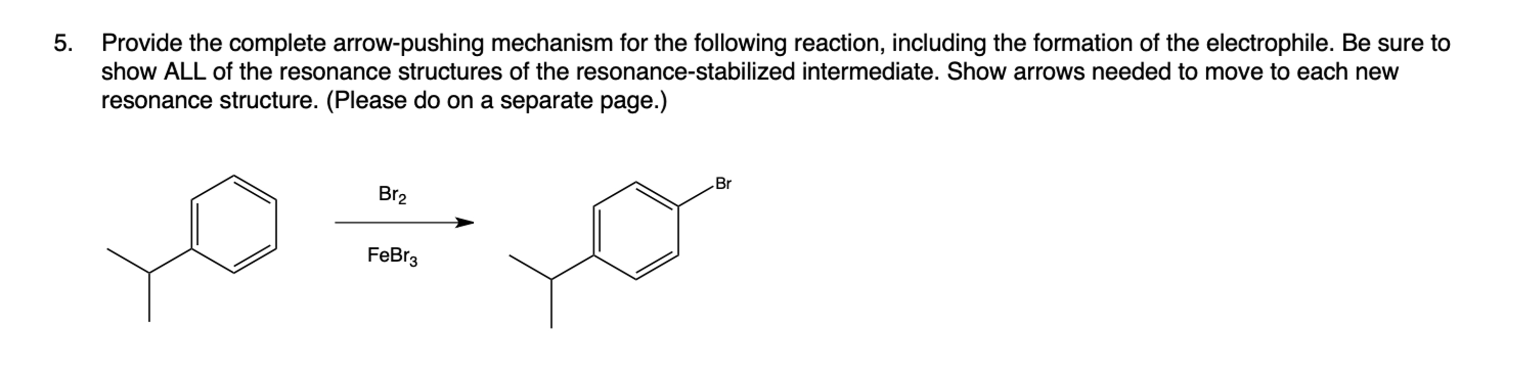 Solved Provide the complete arrow-pushing mechanism for the | Chegg.com