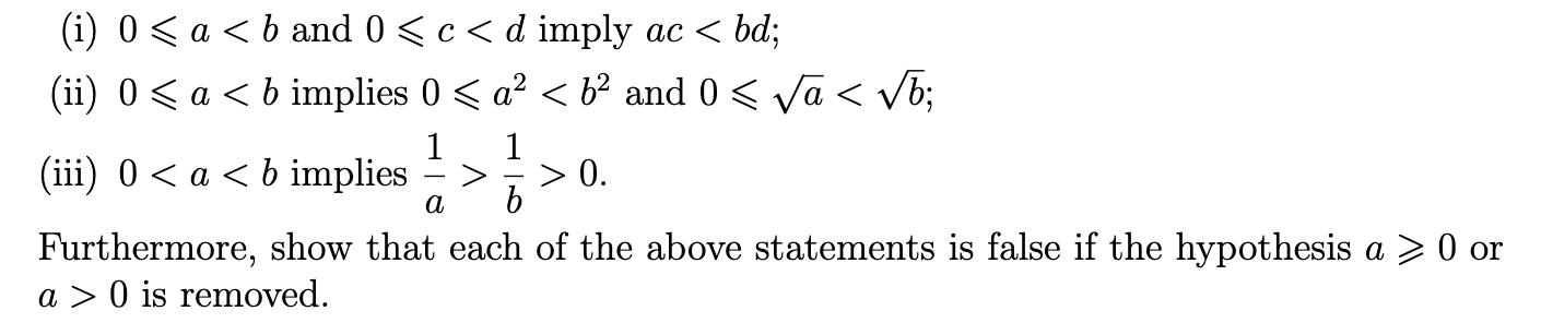 Solved Use the 12 ﻿axioms to prove that: | Chegg.com
