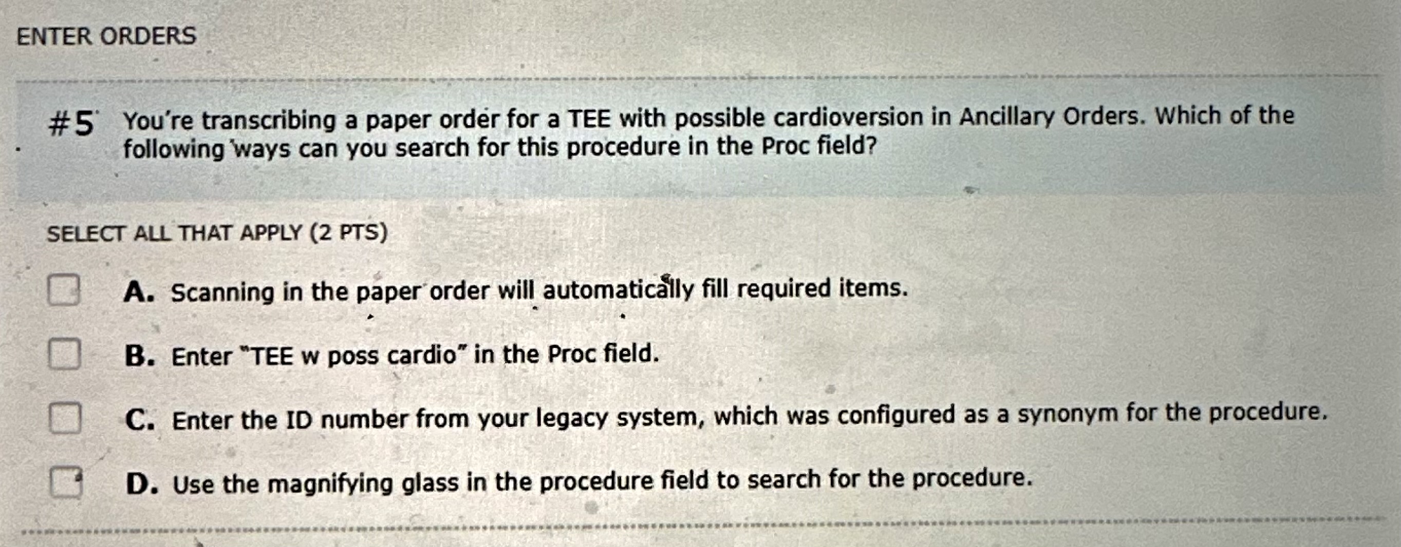 Solved OUTPATIENT OFFICE VISITS \#2 You are a | Chegg.com