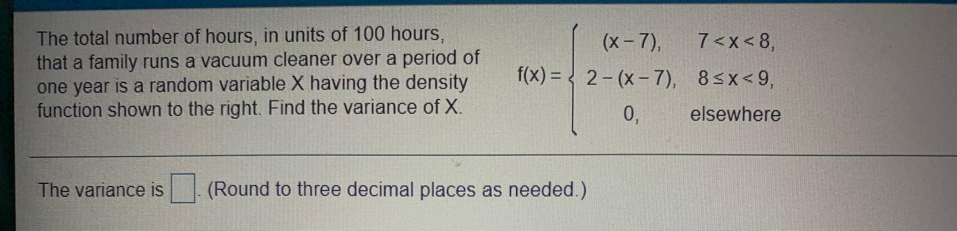 Solved (x-7). 7 | Chegg.com