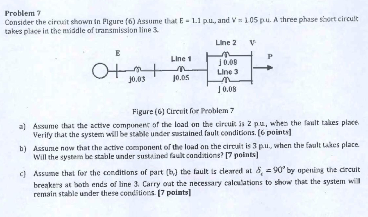 Solved Problem 7 Consider the circuit shown in Figure (6) | Chegg.com