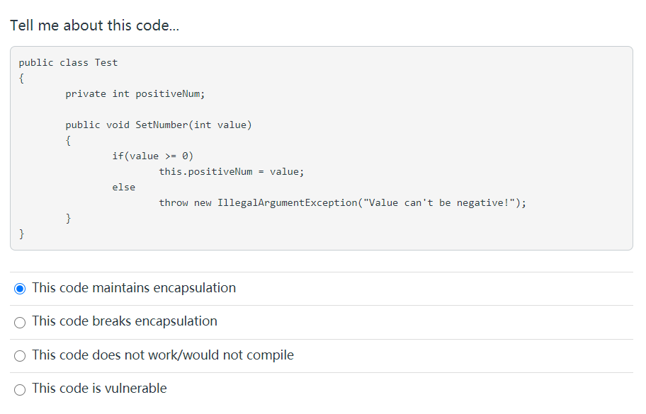 Solved Tell me about this code... public class Test { | Chegg.com