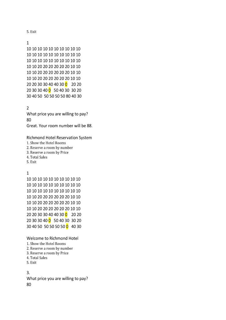Solved HW9 Due: December 2, 2022 50 Points Q1[100] A hotel | Chegg.com