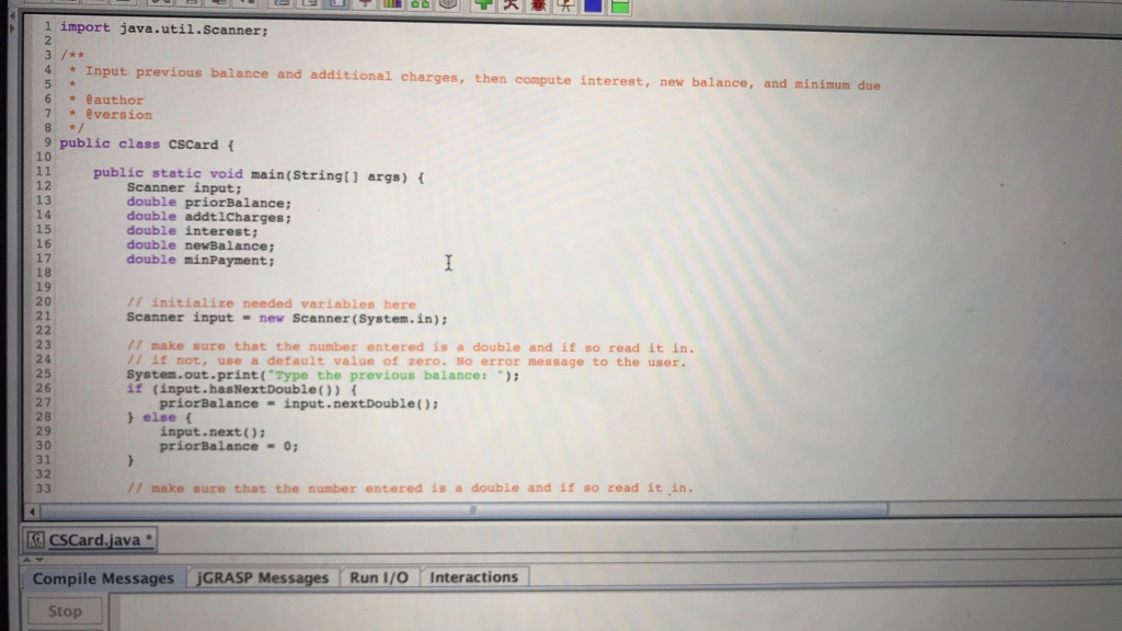 Write a program to prepare the monthly charge account | Chegg.com