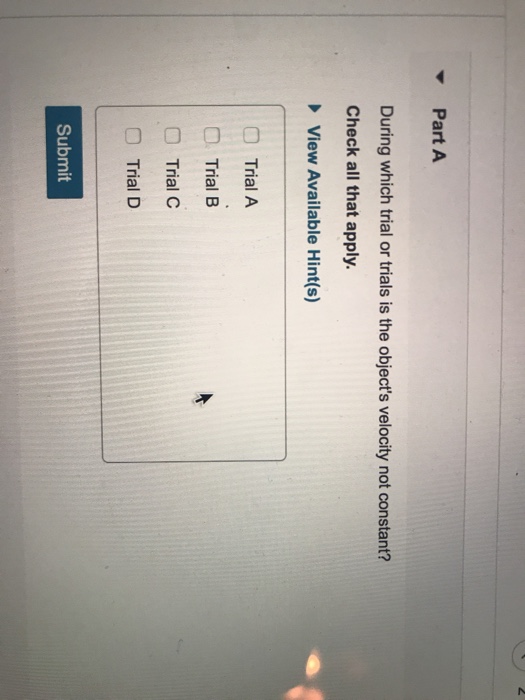 Solved Velocity from Graphs of Position versus Time | Chegg.com