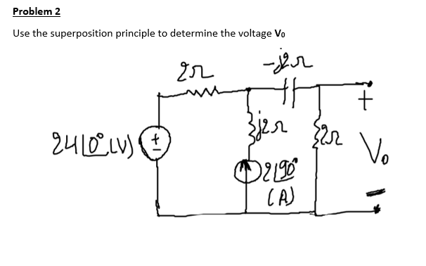 Solved Problem 2 Use the superposition principle to | Chegg.com Solved Problem 2 Use the superposition principle to | Chegg.com