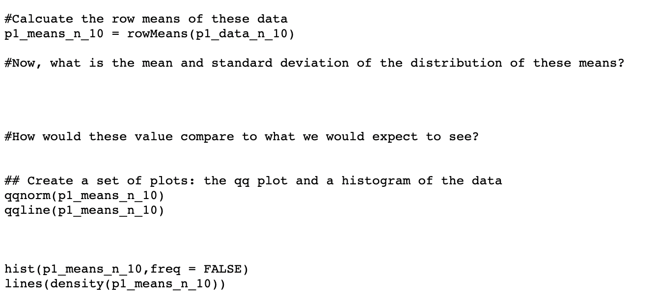 Solved Help Using R Lab Please I Am Very Confused I 1926