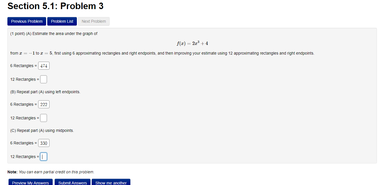 Solved Section 5.1: Problem 3 Previous Problem Problem List | Chegg.com
