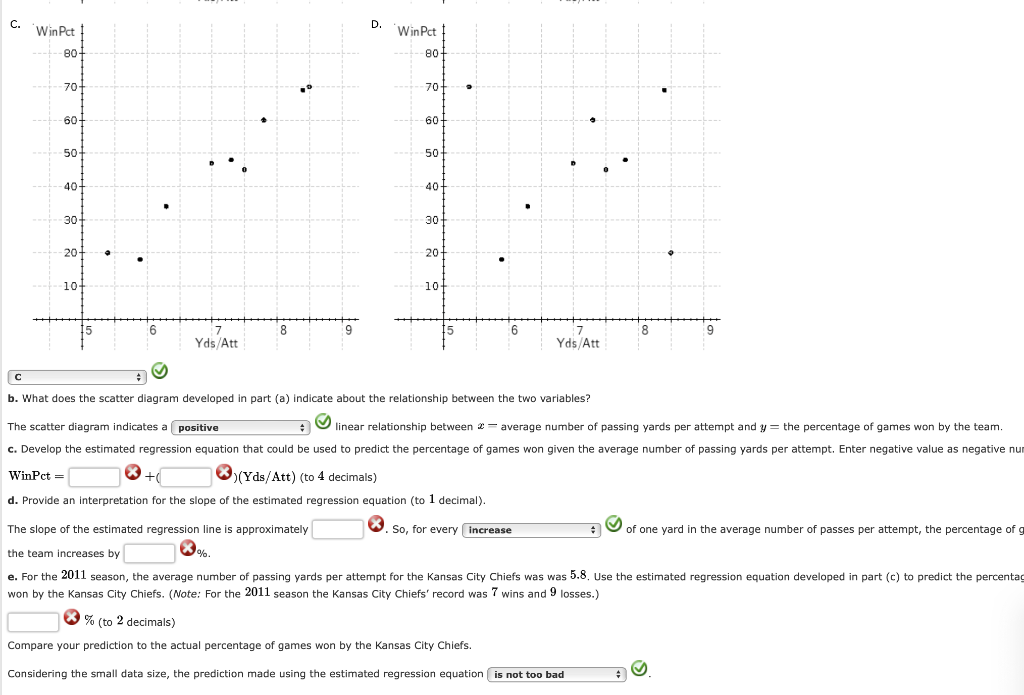 Solved The National Football League (NFL) records a variety | Chegg.com