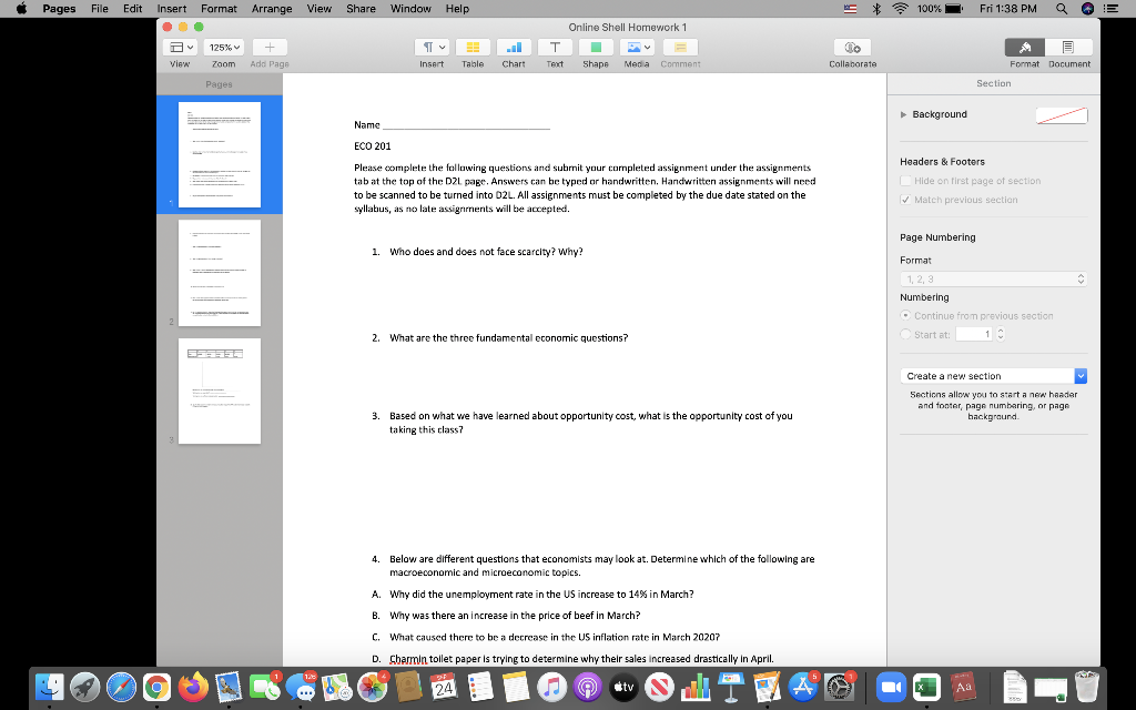 Solved Pages File Edit Insert Format Arrange View Share | Chegg.com