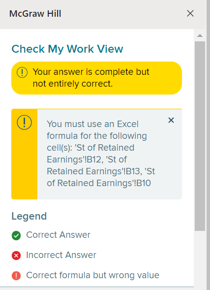 Incorrect Answer Correct formula but wrong valueFor | Chegg.com