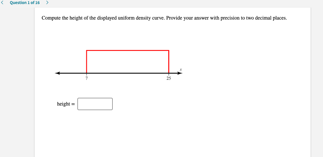 Solved Compute the height of the | Chegg.com