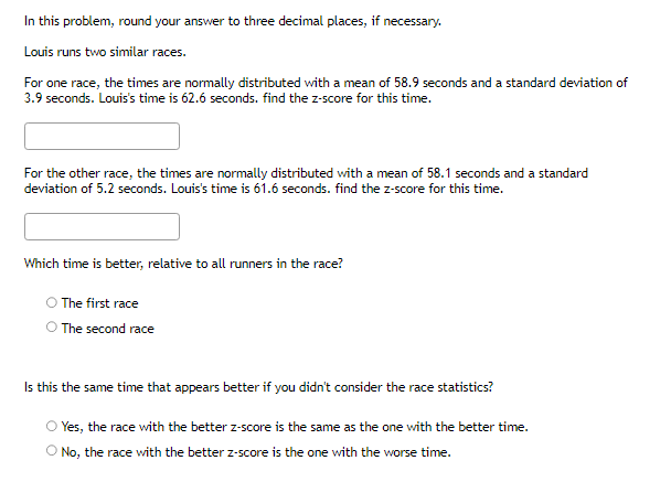 Solved In this problem, round your answer to three decimal | Chegg.com