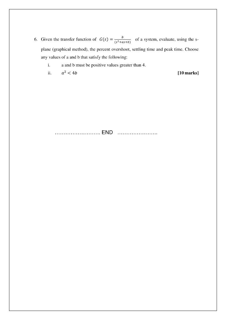 Solved 5. For a unity feedback whose forward path gain is | Chegg.com