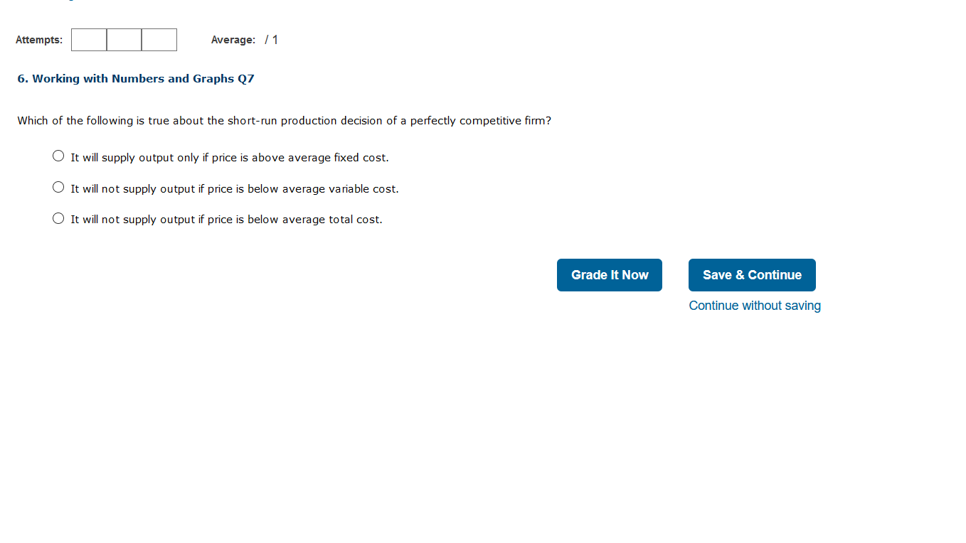 Solved Attempts: Average: /1 6. Working with Numbers and | Chegg.com