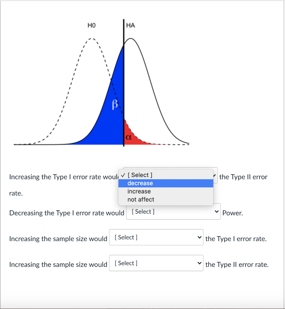 Solved for each question (1-4) choose either increase | Chegg.com