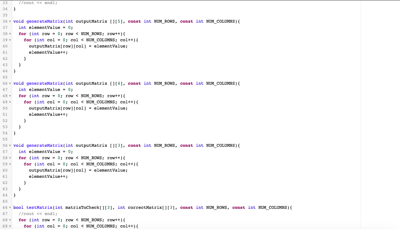 Solved Mirrored Matrices Concepts Tested Iterating Through 8420
