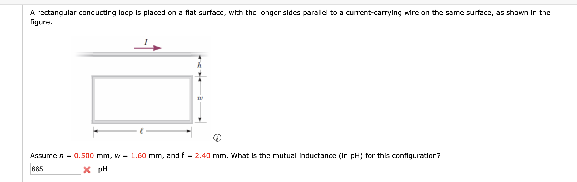 Solved A rectangular conducting loop is placed on a flat | Chegg.com