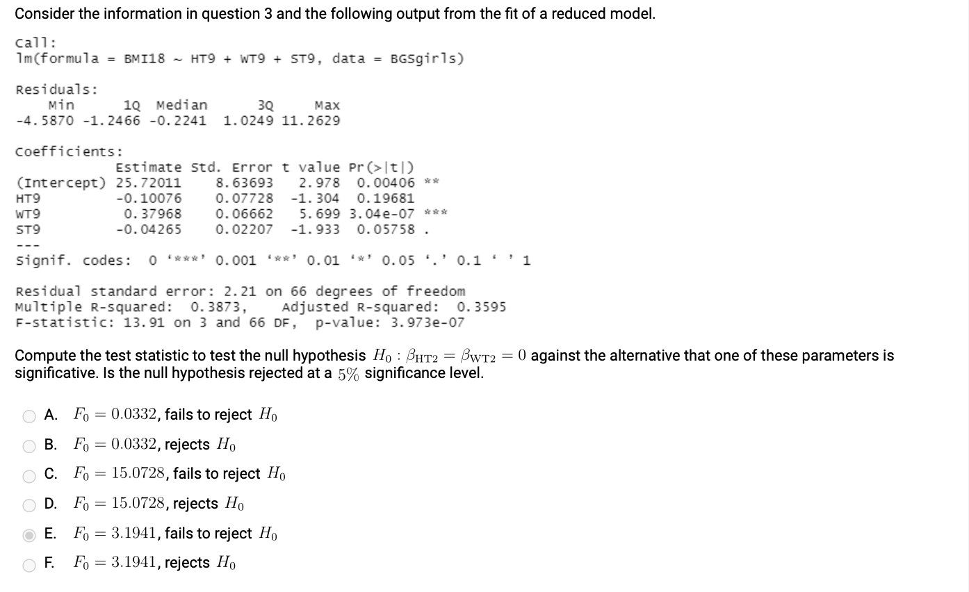 Solved Consider the information in question 3 and the | Chegg.com
