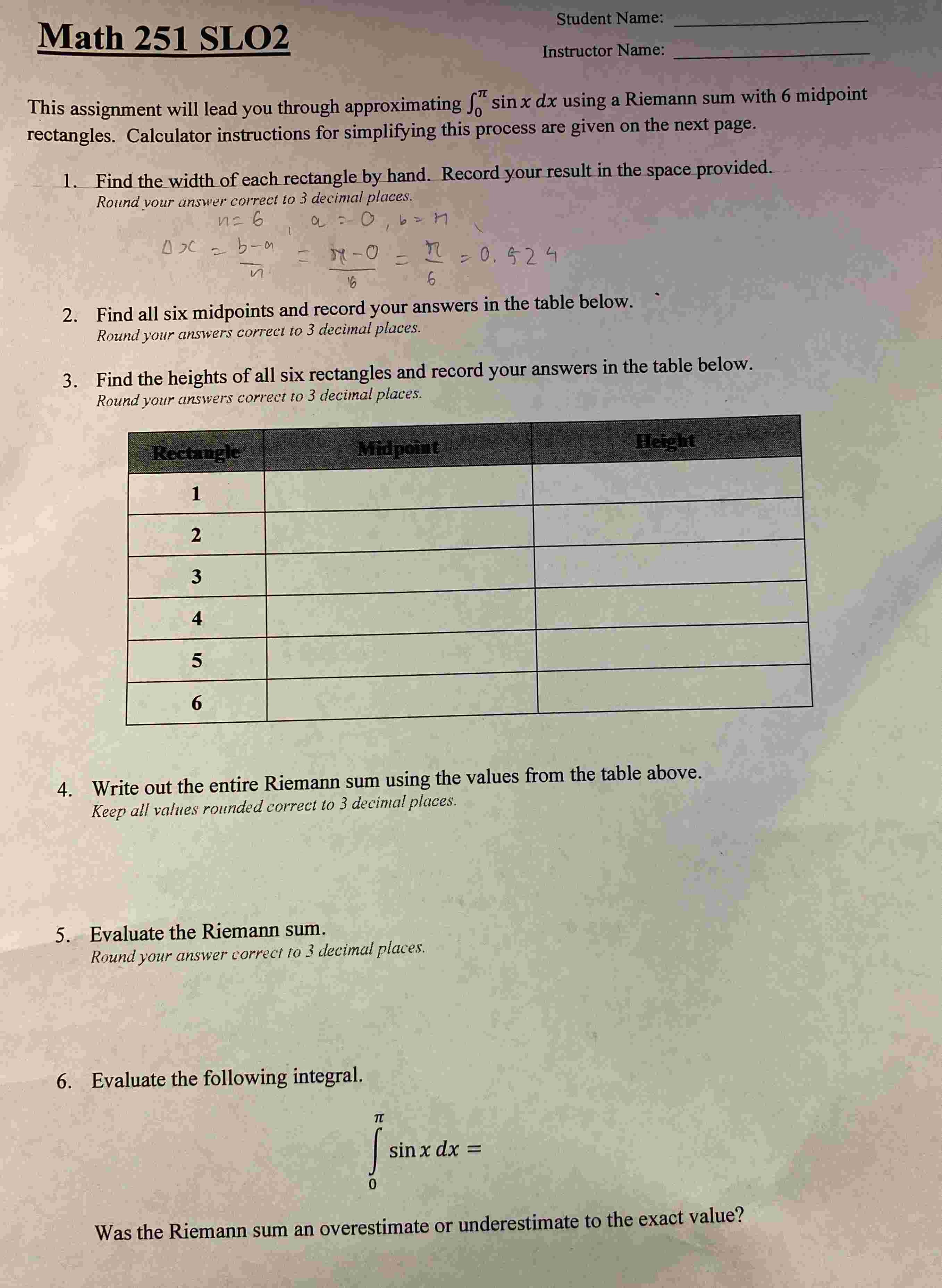 Solved This assignment will lead you through approximating | Chegg.com