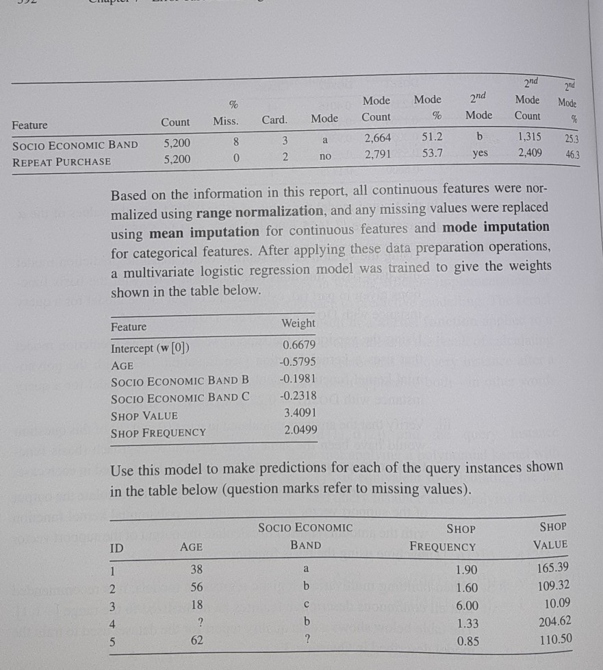 Solved * 5. When building multivariate logistic regression | Chegg.com