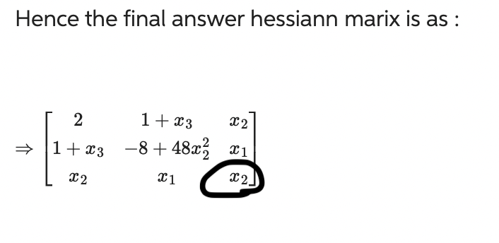 Solved This is my question before, I asked about Hessian | Chegg.com
