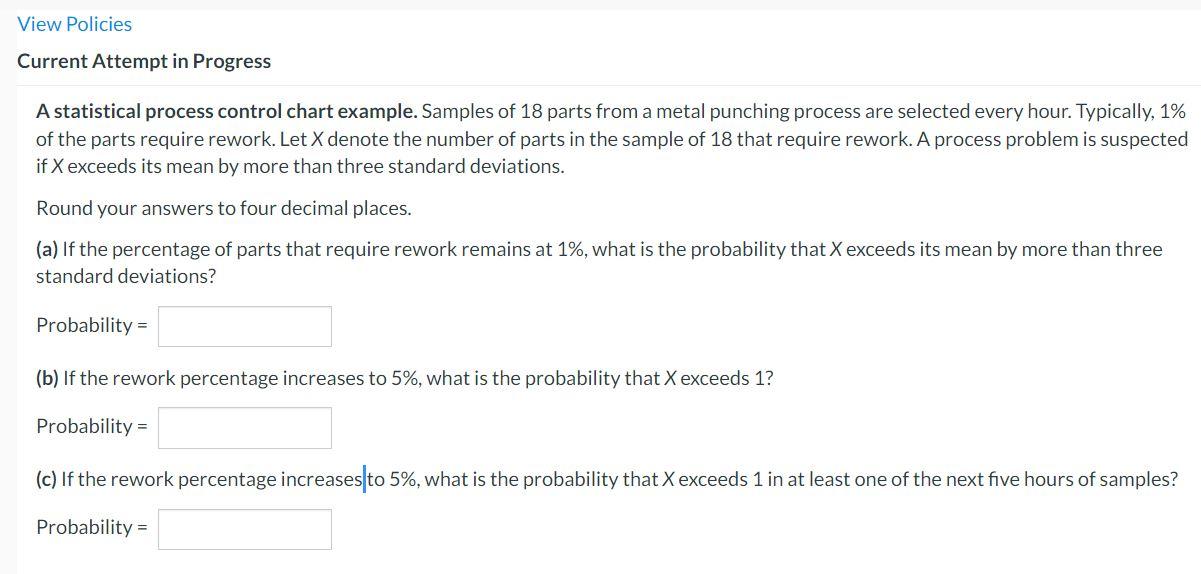 Solved View Policies Current Attempt in Progress A | Chegg.com