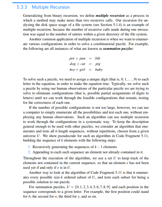 Solved −528 Write A Program For Solving Summation Puzzles 