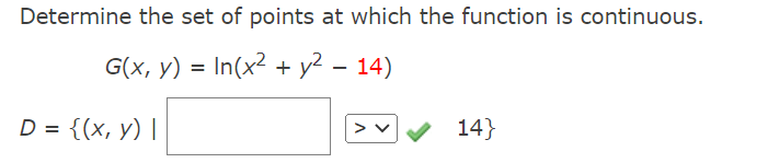 Solved Determine the set of points at which the function is | Chegg.com